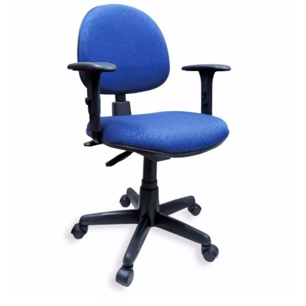 Cadeira de Escritório Executiva Ergonômica com braços N17 ABNT Azul ...