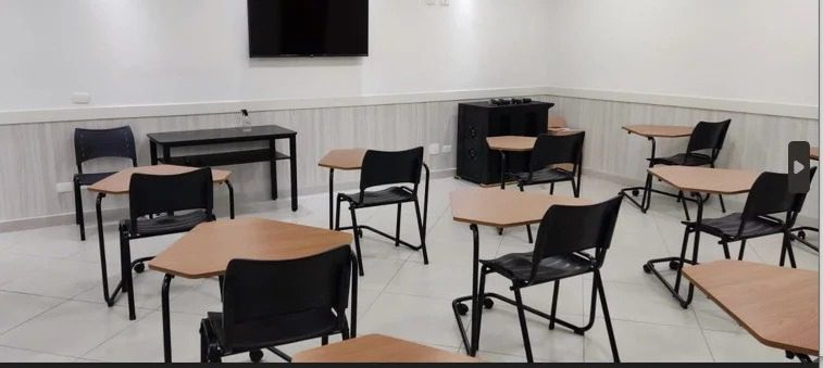 Mesa Escritório Empilhável Modular Connect Enjoy Coworking | Cadeira ...